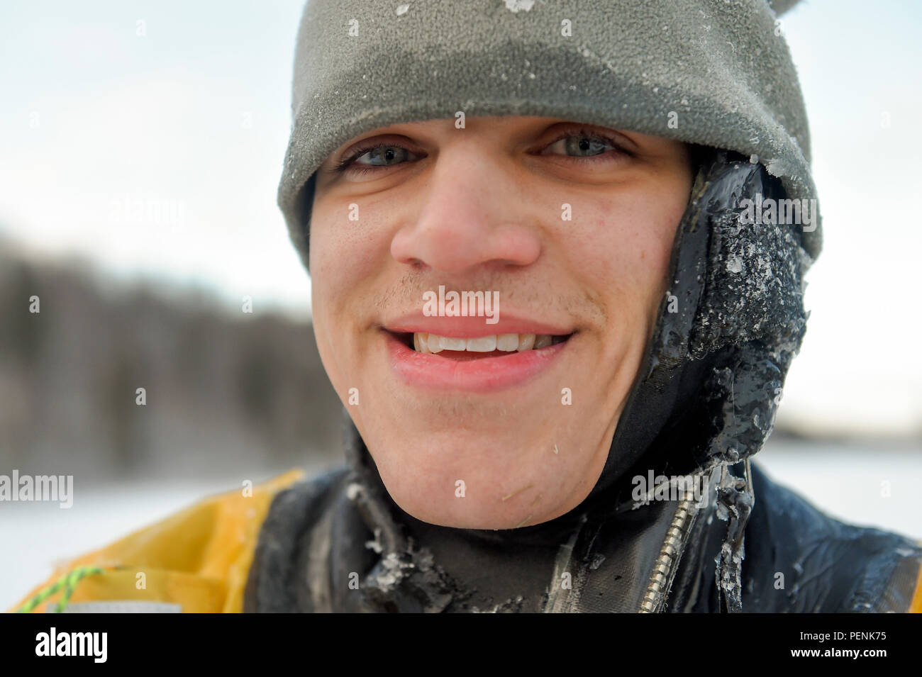 Airman 1st Class Anthony Wingfield, a firefighter assigned to the 673rd ...