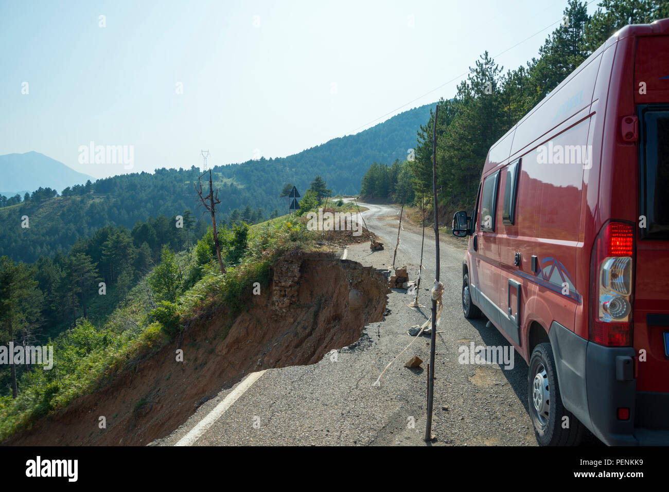 Roadway damage hi-res stock photography and images - Alamy