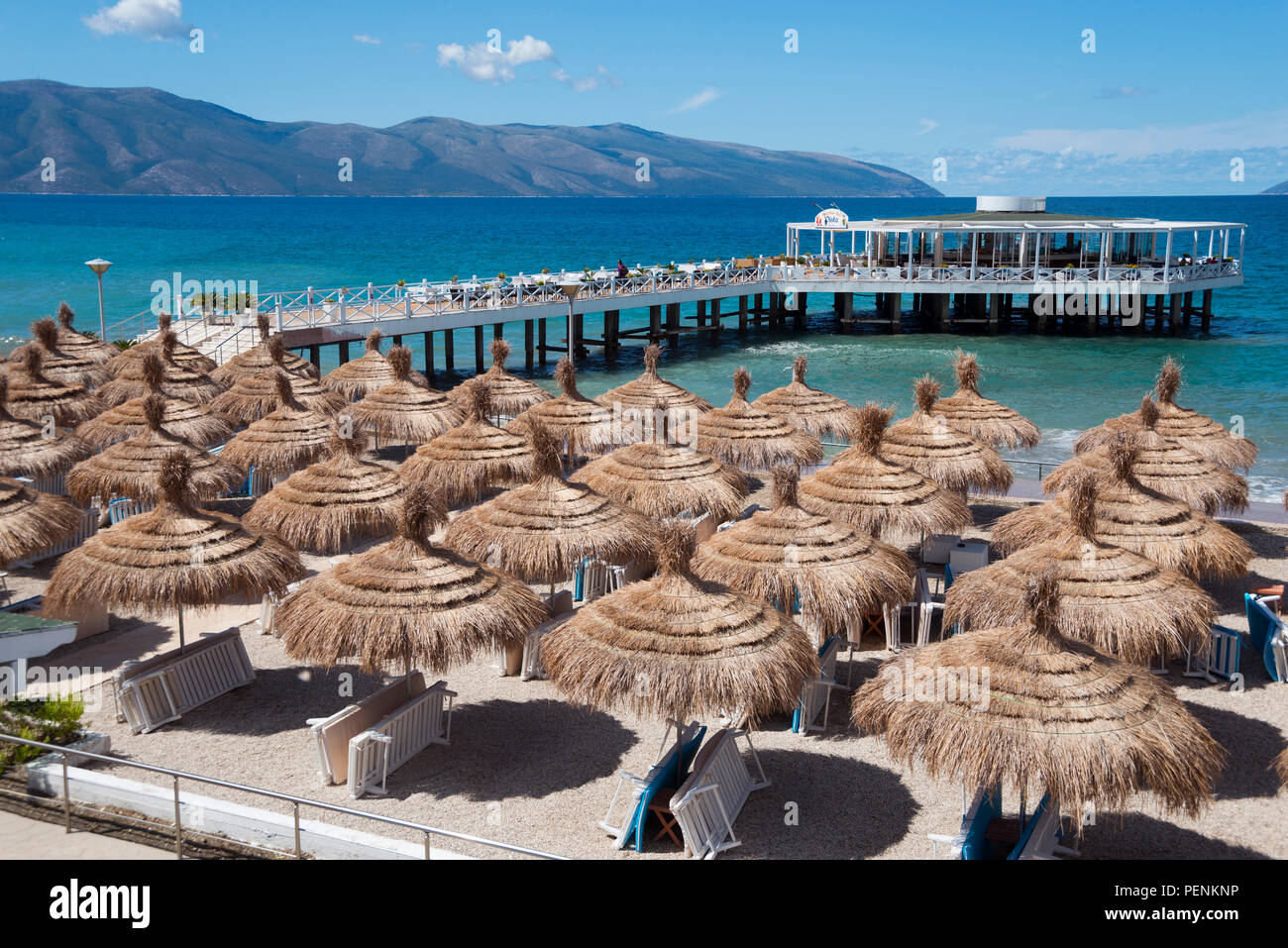 Vlora beaches hi-res stock photography and images - Alamy