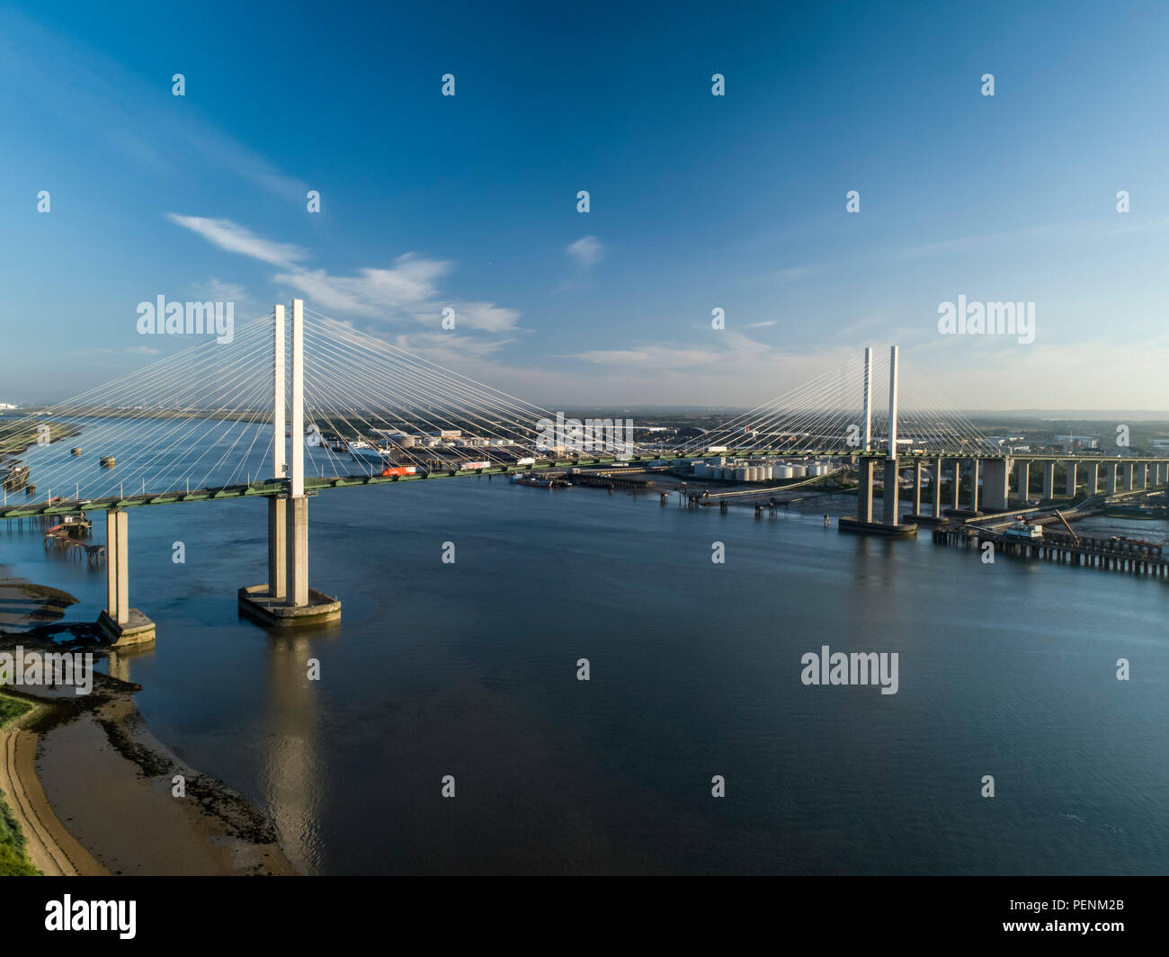 Queen elizabeth ii toll bridge hi-res stock photography and images - Alamy