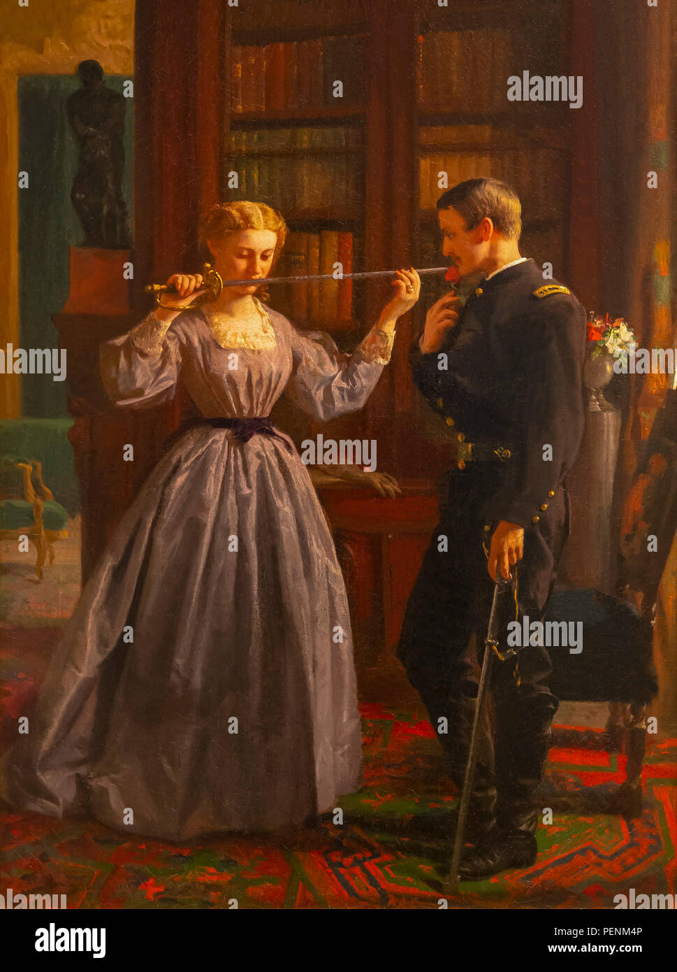 The Consecration, George Cochran Lambdin, 1865, Indianapolis Museum of ...