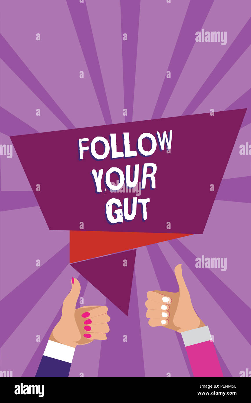 Woman gut instinct hi-res stock photography and images - Alamy