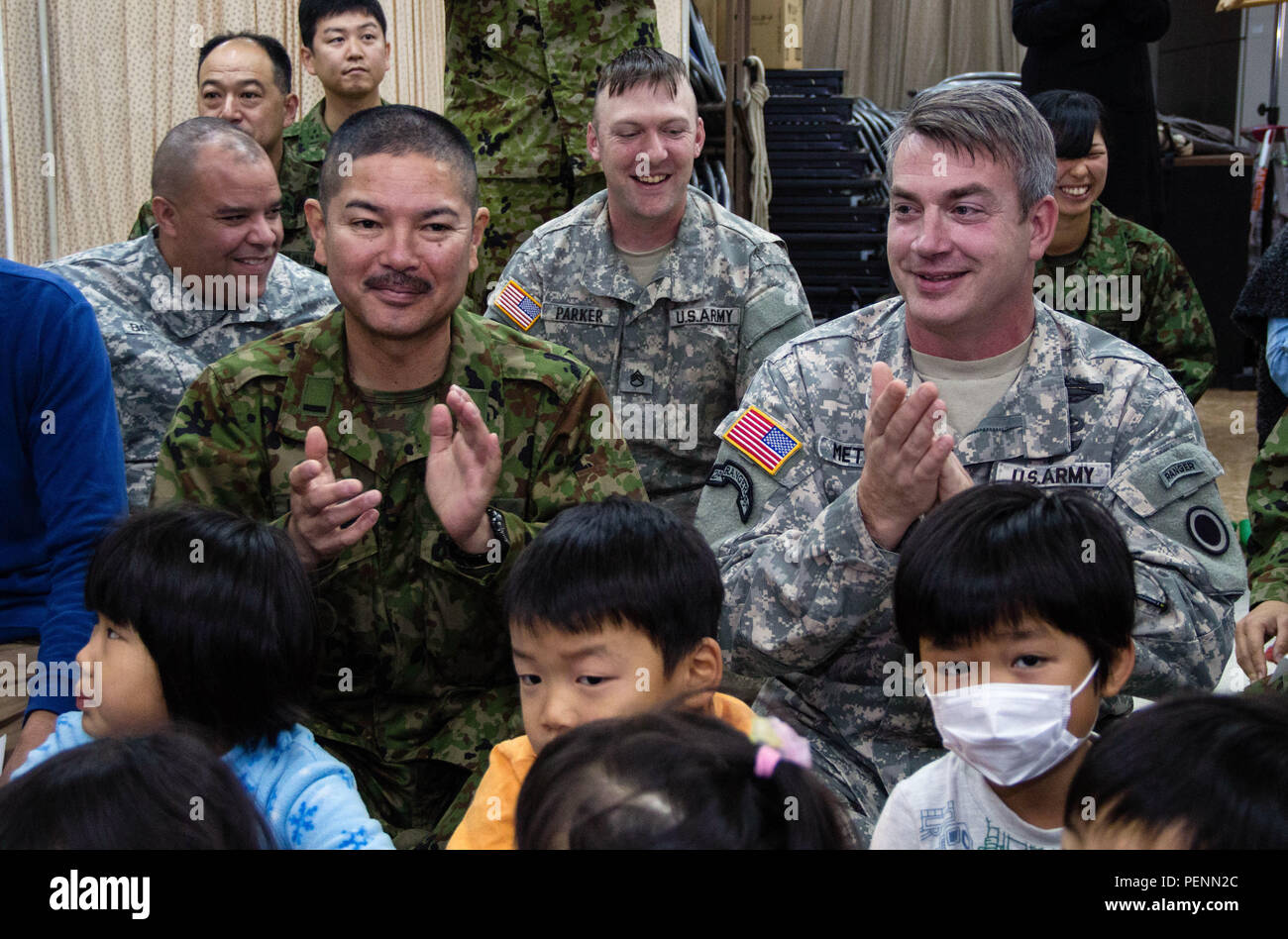 Japan Ground Self-Defense Force (JGSDF) Warrant Officer Akihiro Kanae ...