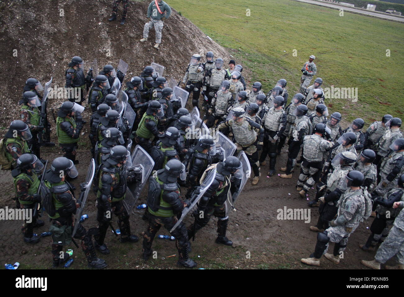 Hungarian crowd and riot control crc hi-res stock photography and ...