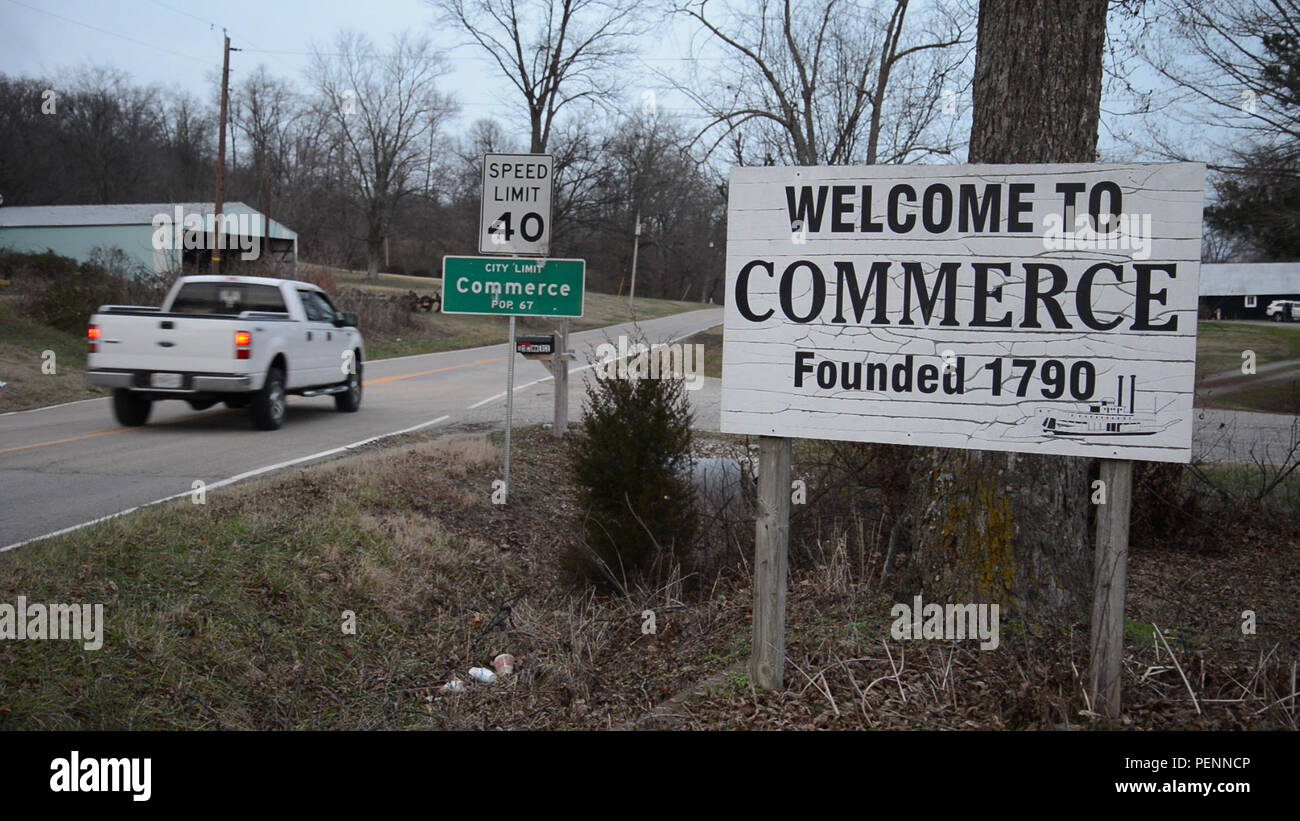 The small historic town of Commerce, Mo., braces for a 50-foot crest of ...