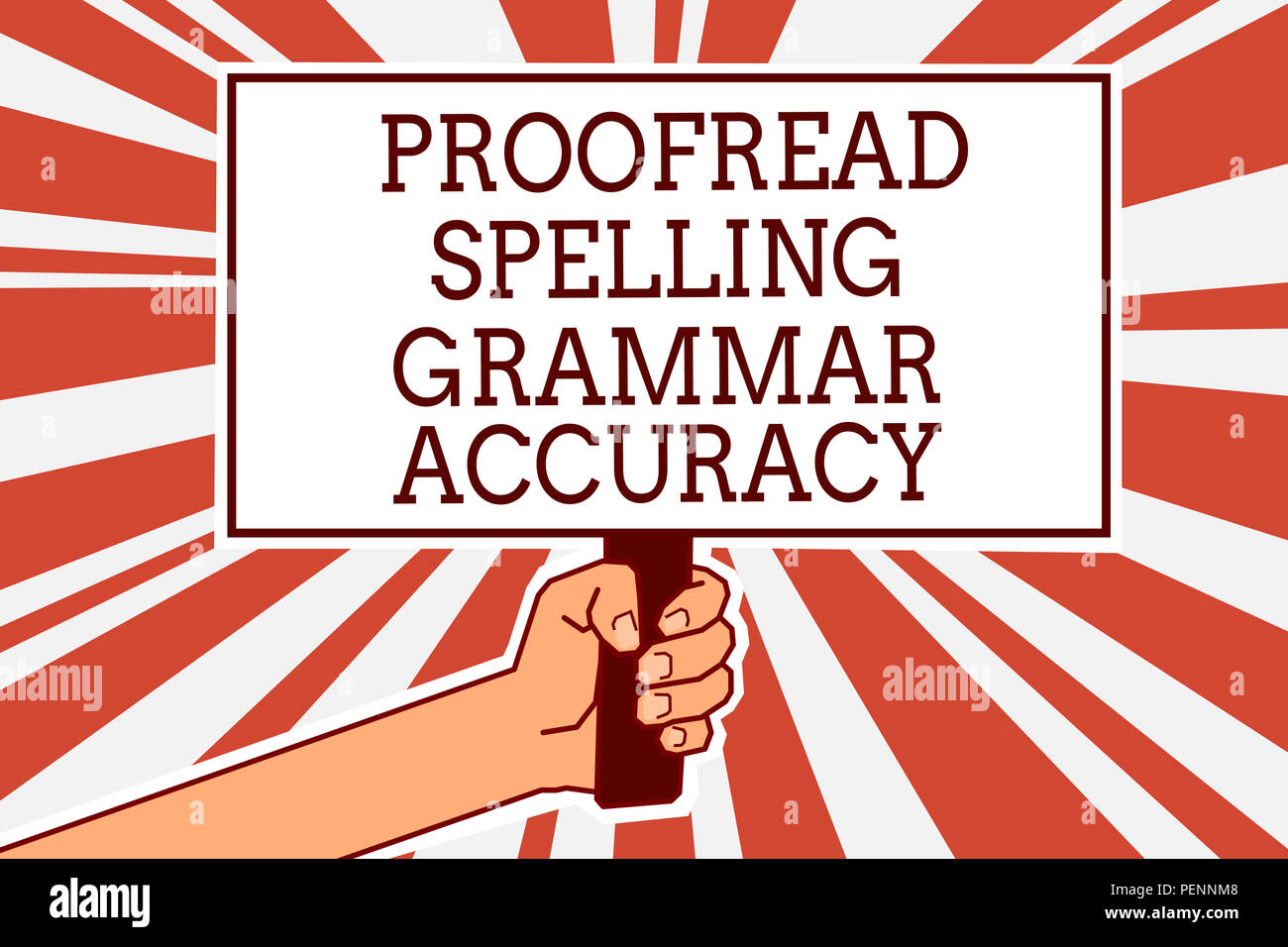 Writing note showing Proofread Spelling Grammar Accuracy. Business ...