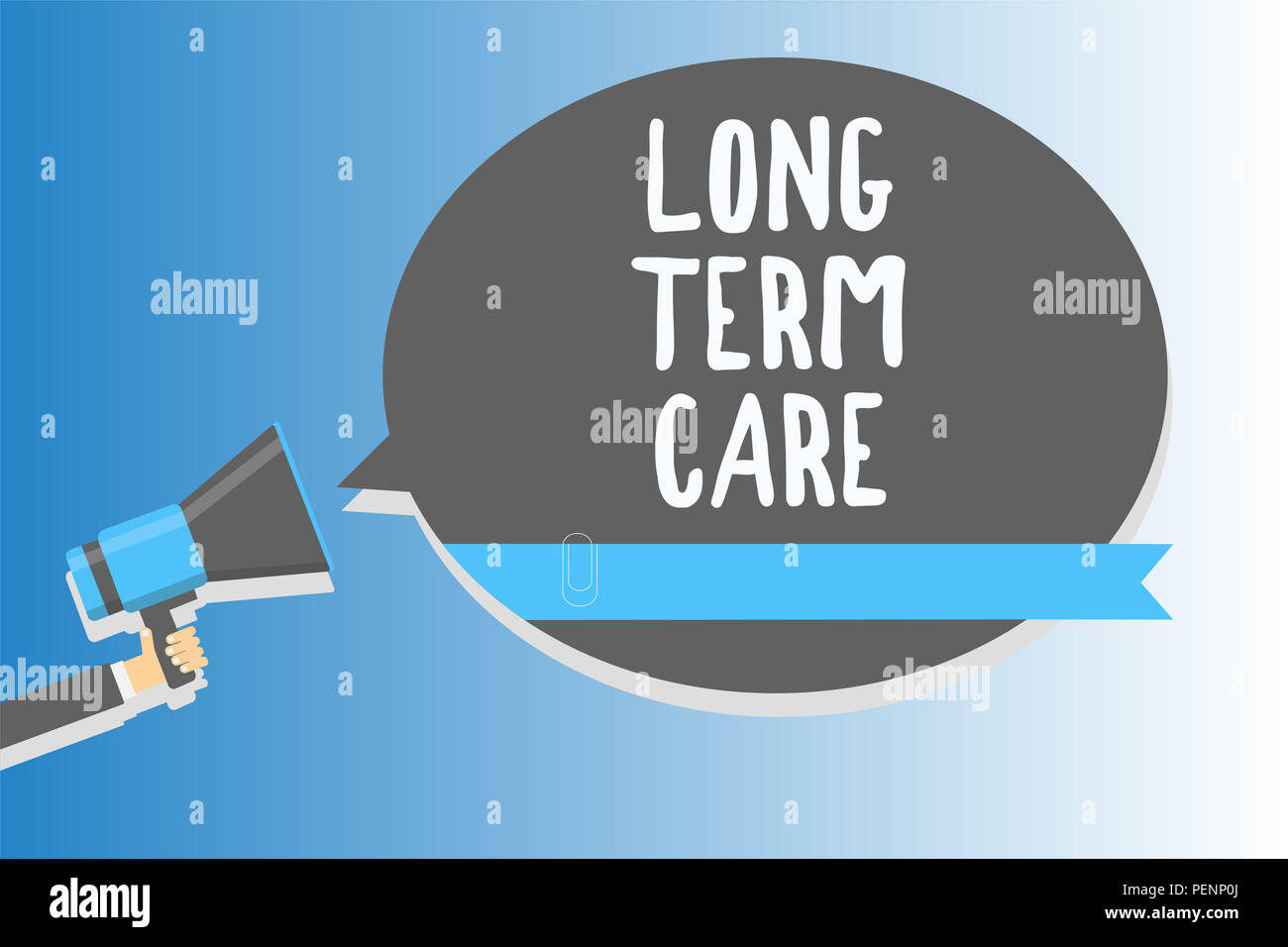 Text sign showing Long Term Care. Conceptual photo Adult medical ...