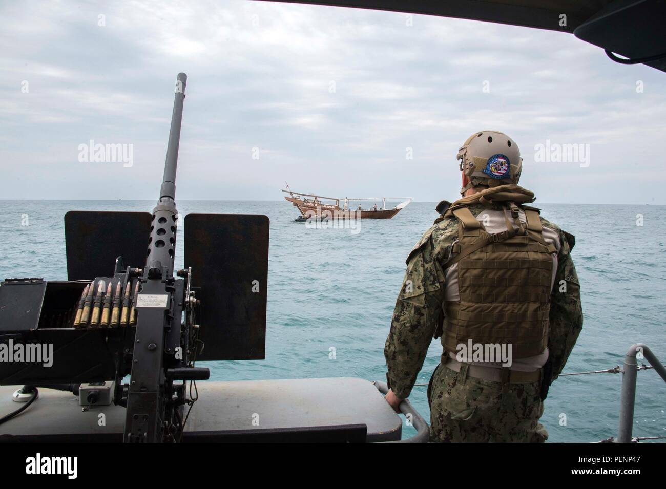 The U.S. Coast Guard Maritime Security Response Team conducted approach ...