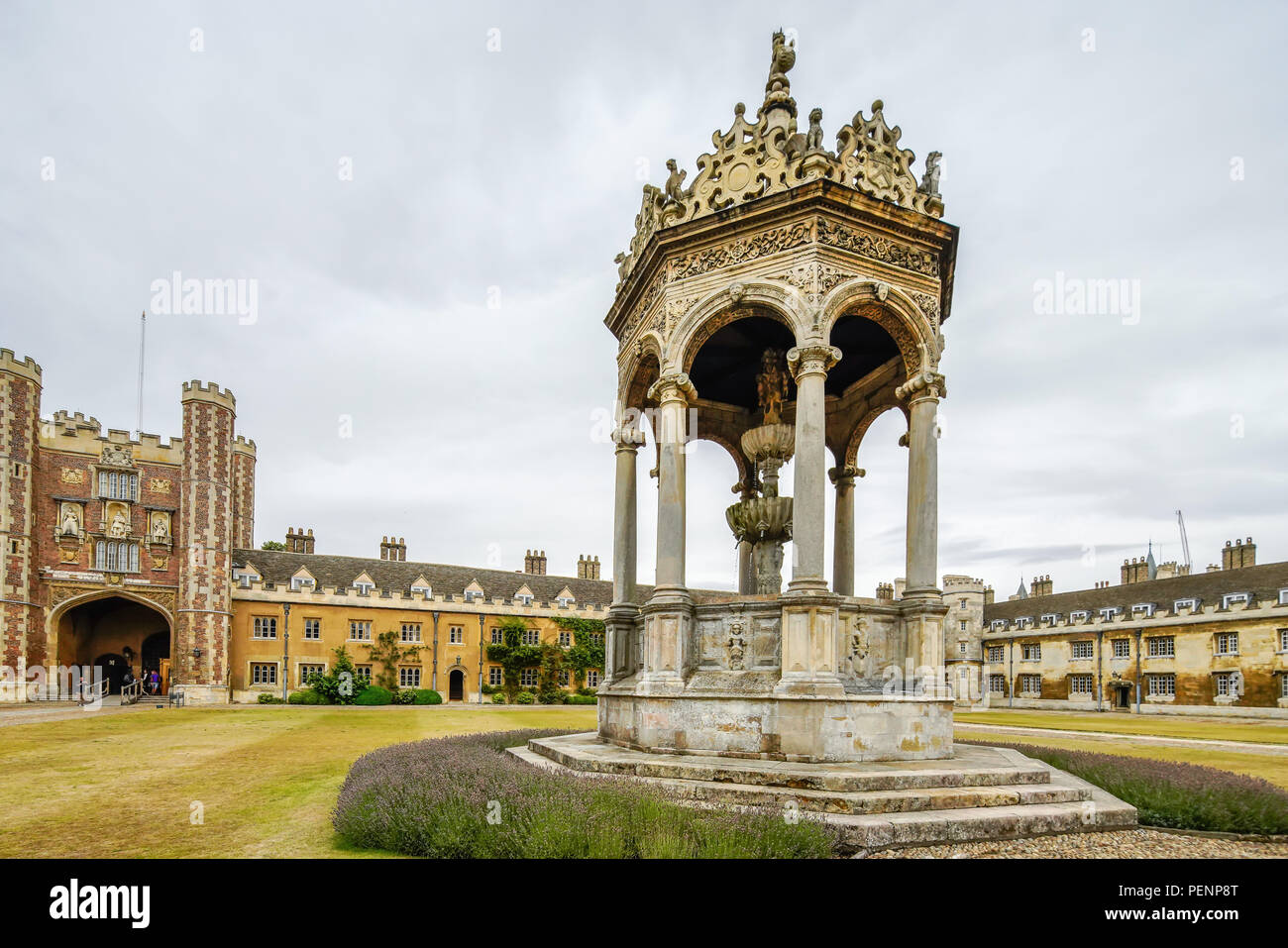 Cambridge Trinity College Great Gate, U.K Stock Photo - Alamy