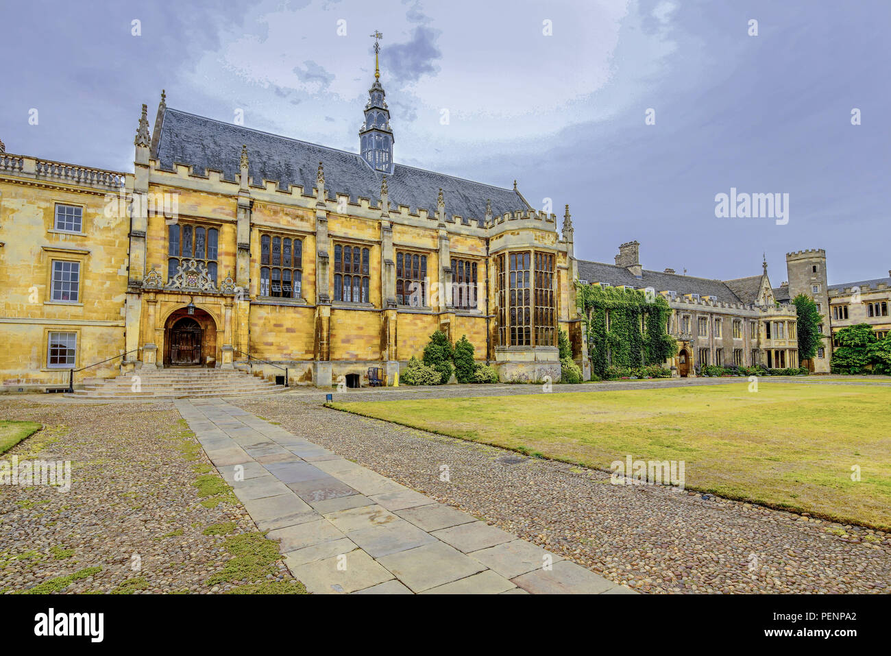 Cambridge Trinity College Great Gate, U.K Stock Photo - Alamy