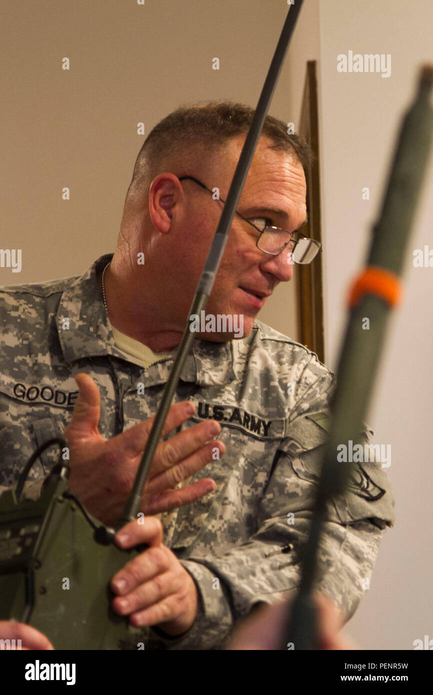 U.S. Army Sgt. 1st Class Jeff Goode, 228 Theater Tactical Signal ...
