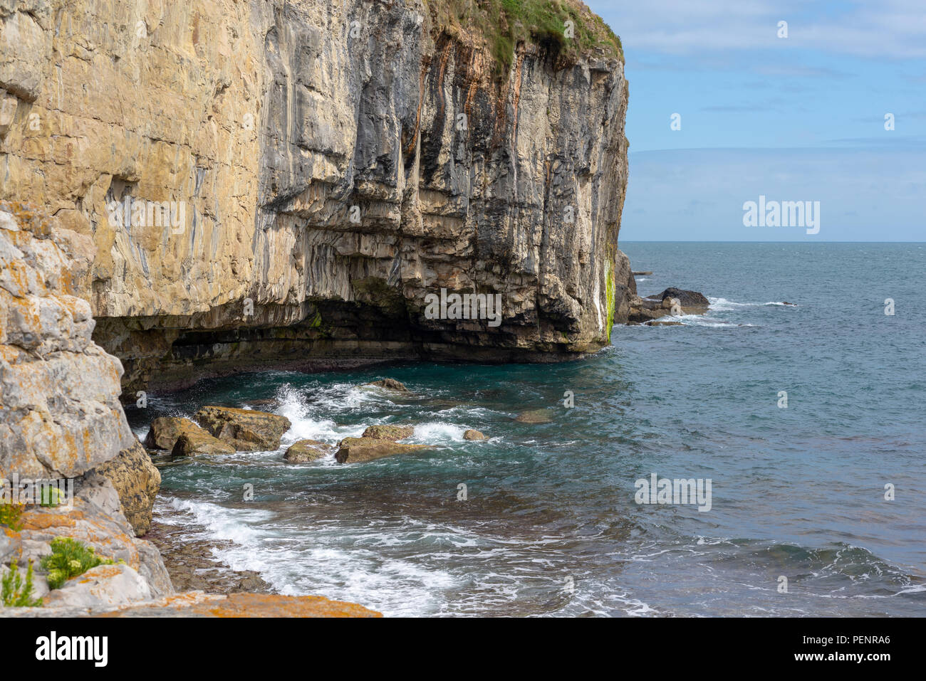 Dancing Ledge, site of an old quarry, is a free-to-enter National Trust ...
