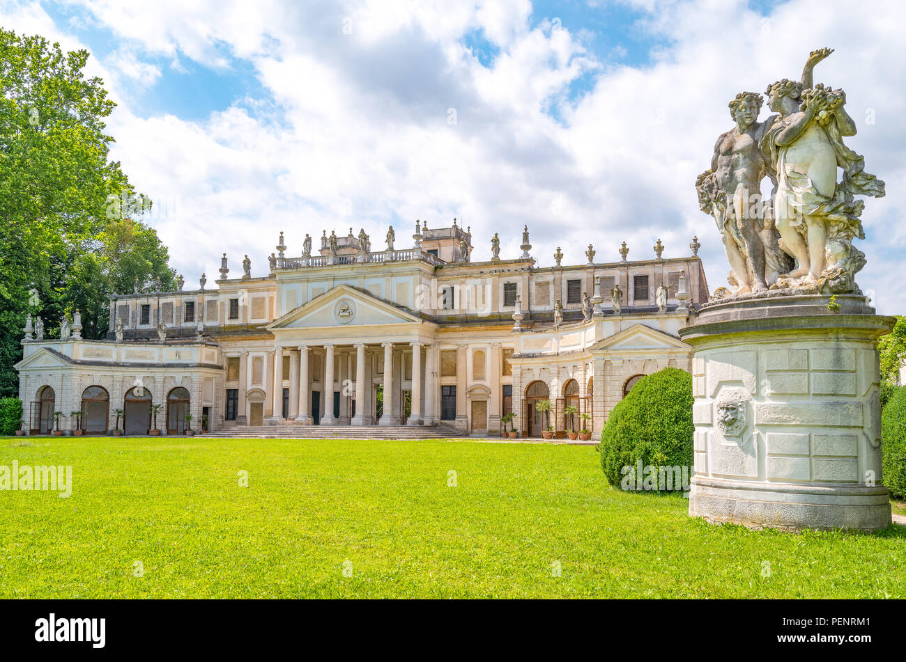 Stra, Italy - May 25, 2017: The stables of the eighteenth-century Villa ...