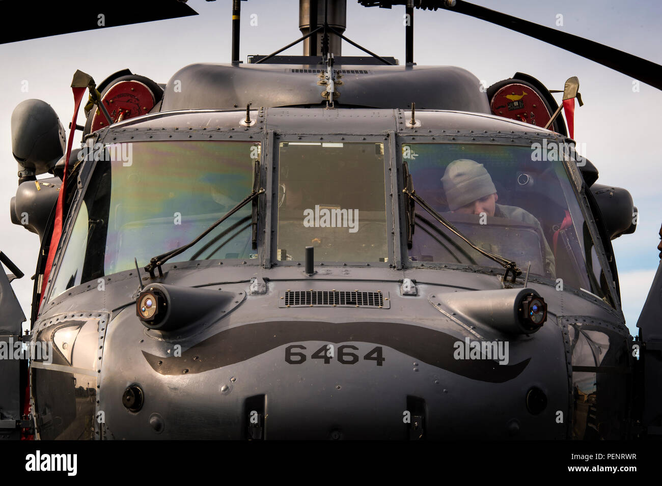 U.S. Air Force Senior Airman Armand Andris, 41st Helicopter Maintenance ...