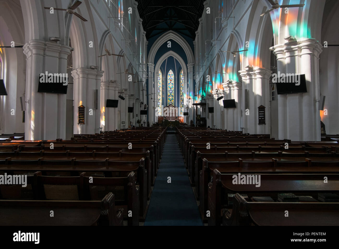 St Andrew's Cathedral Interior Stock Photo - Alamy