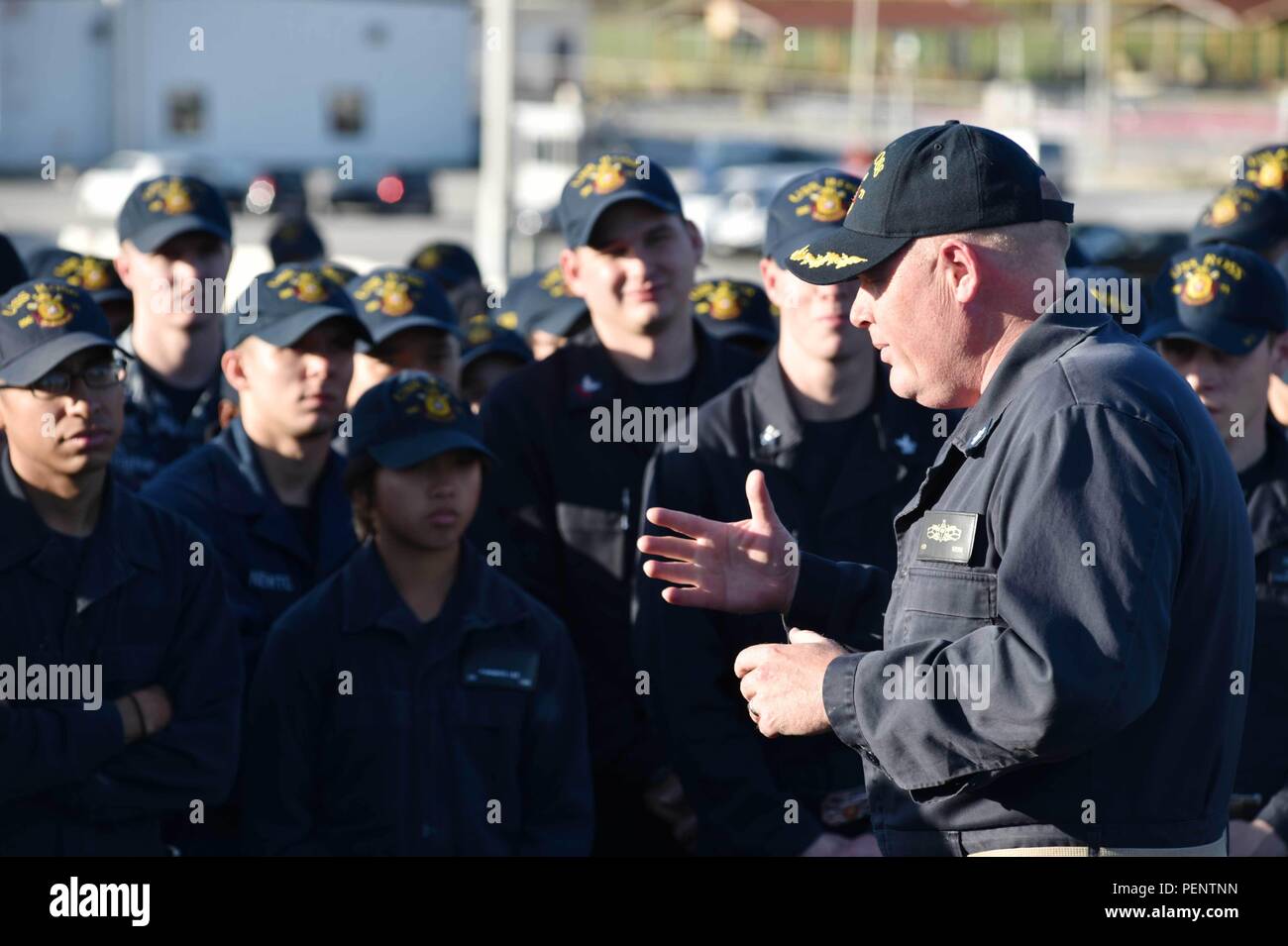 160112-N-XT273-205 SOUDA BAY, Greece (Jan. 12, 2016) Cmdr. Russell ...