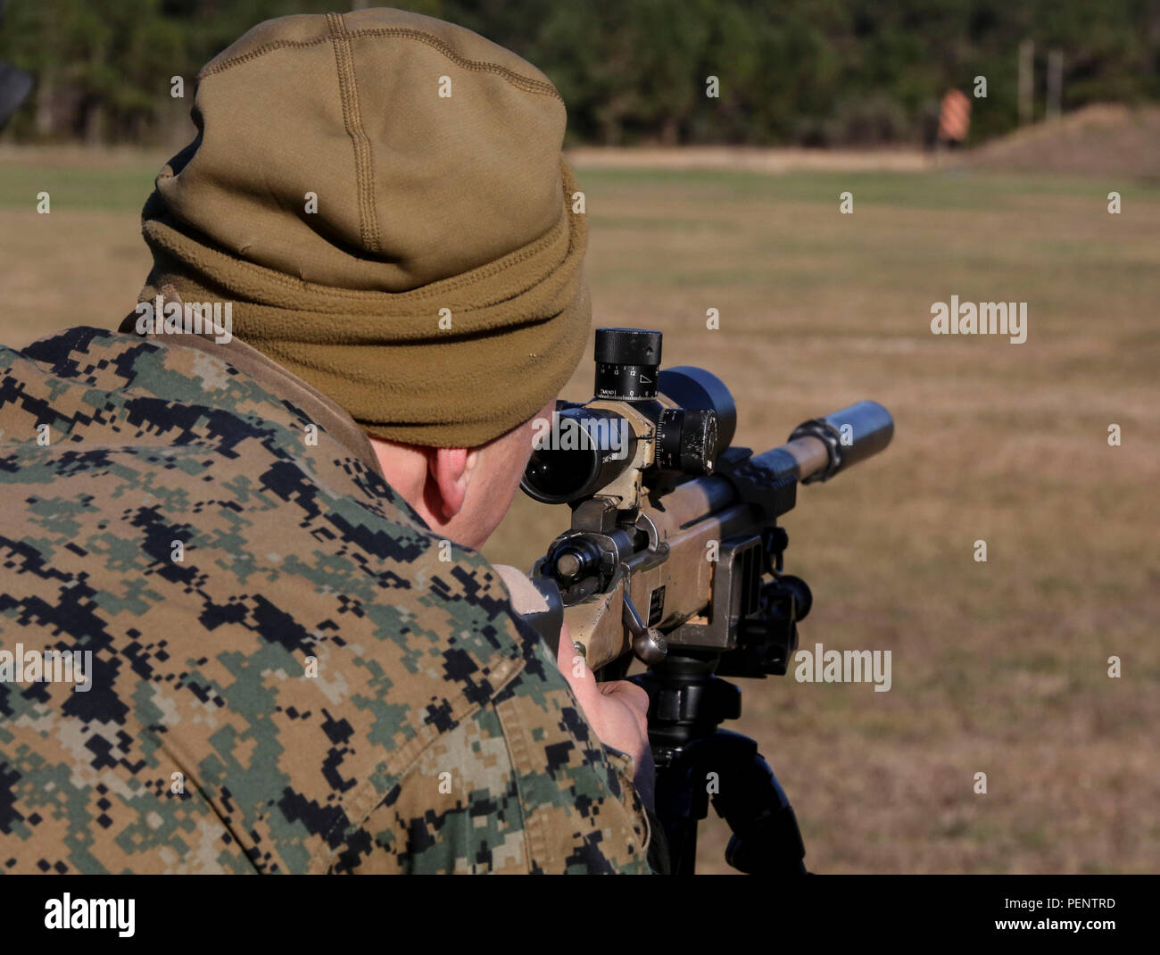 Lance Cpl. Andrew C. Lerman, a student undergoing the 2nd Marine ...