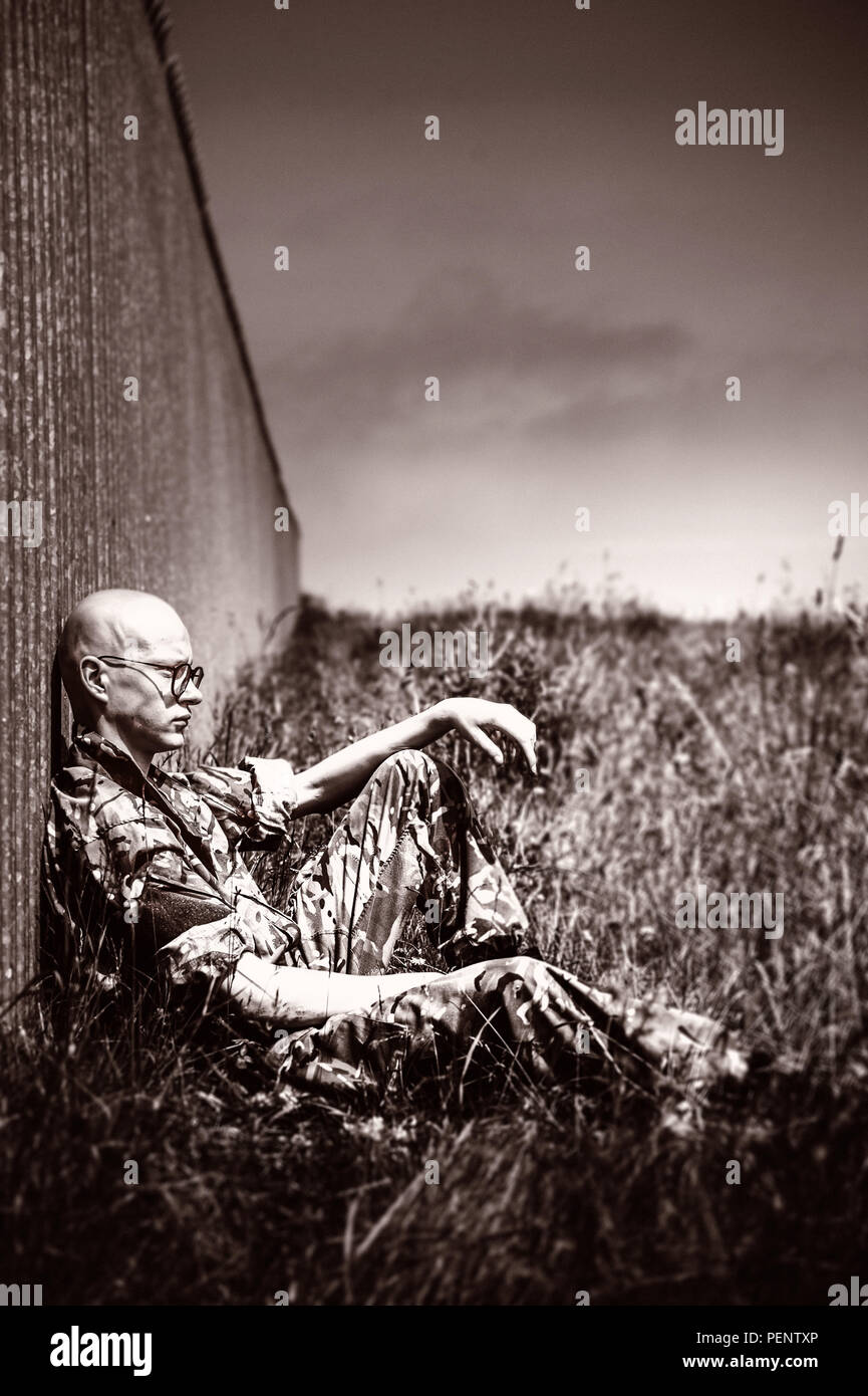 Bold soldier boy hi-res stock photography and images - Alamy