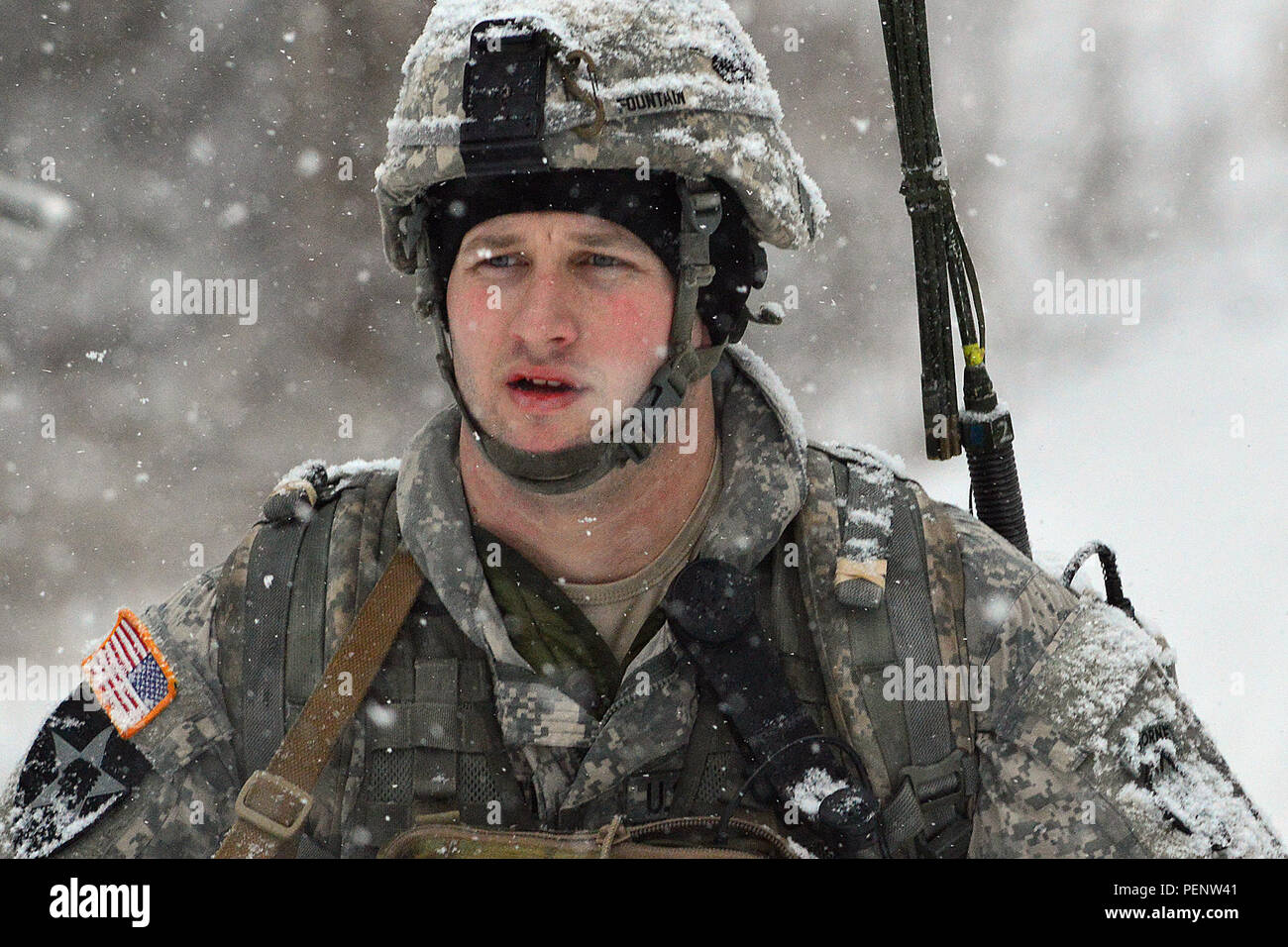 Staff Sgt. Ryan Fountain, C Company, 1st Battalion (Airborne), 501st ...