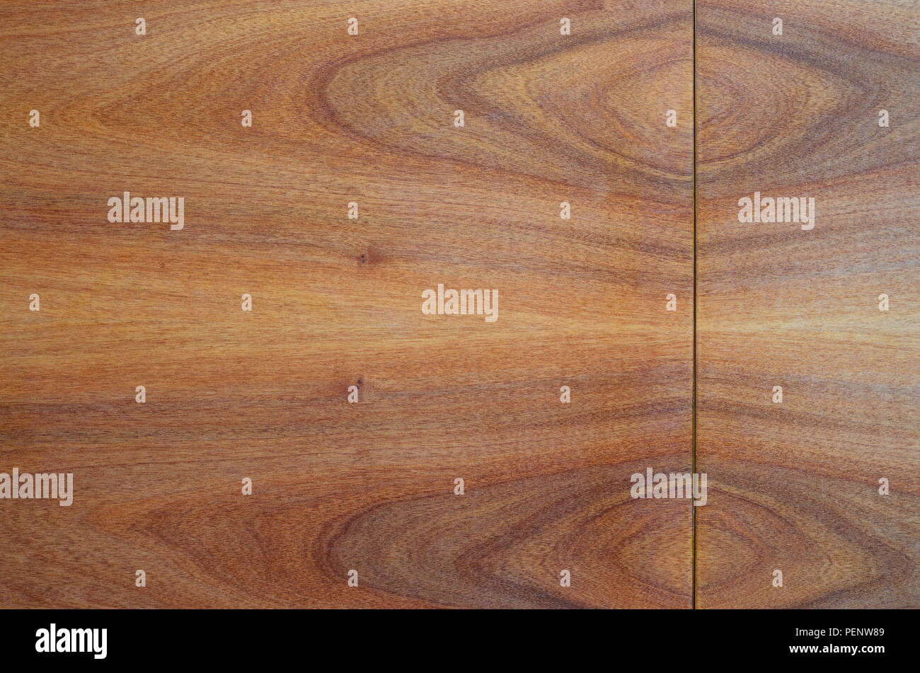 Book-Matched Wood Panels Background. Joints of Decorative Finishing ...