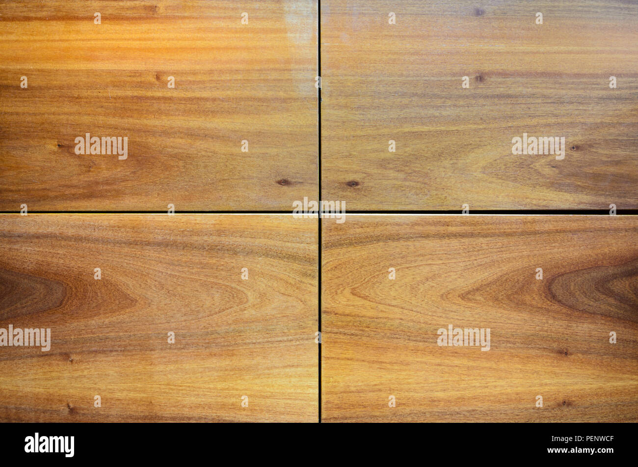 Wood Finishing Wall Panels Background. Joints of Decorative Finishing ...