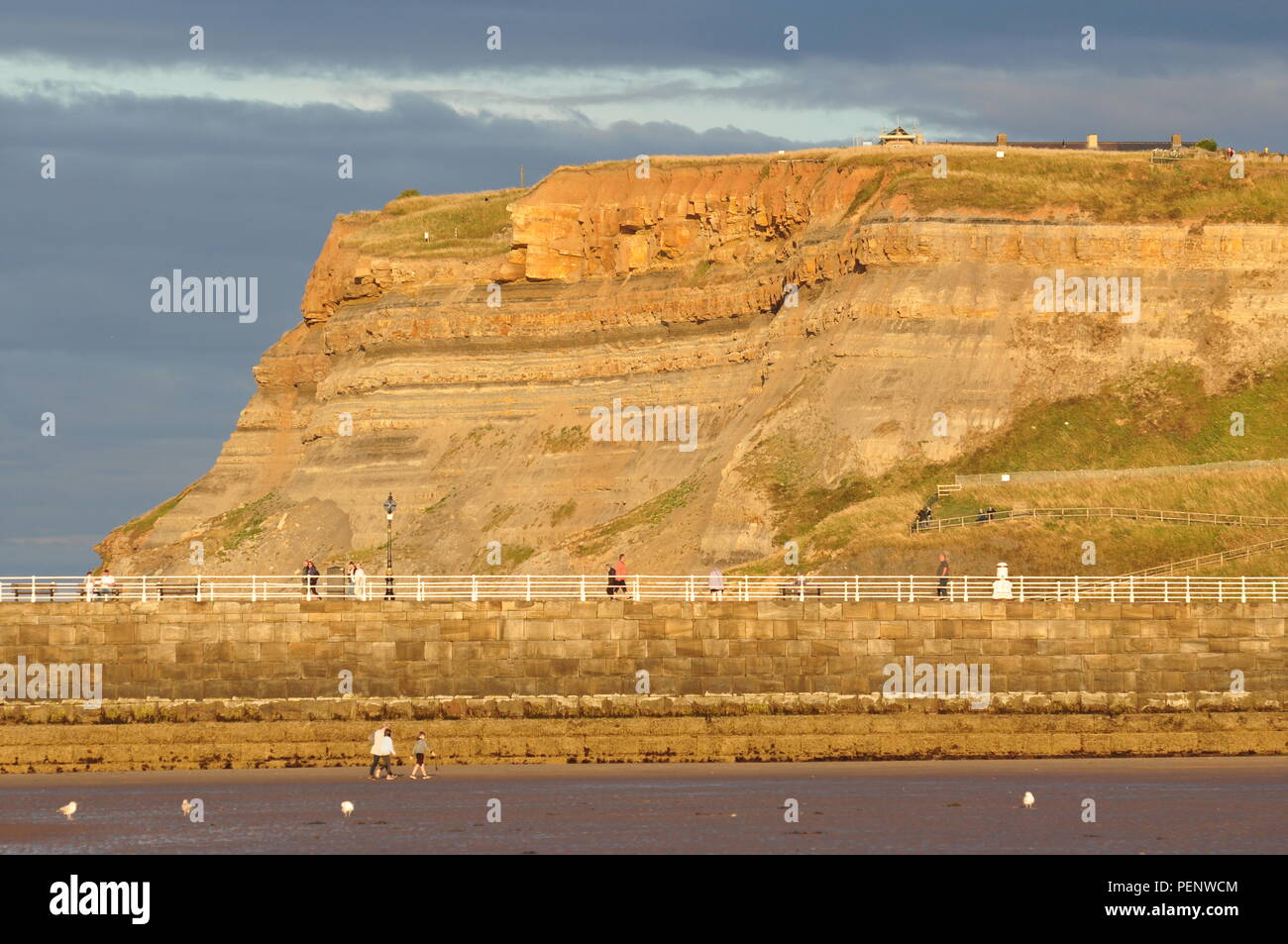 Whitby cliffs hi-res stock photography and images - Alamy