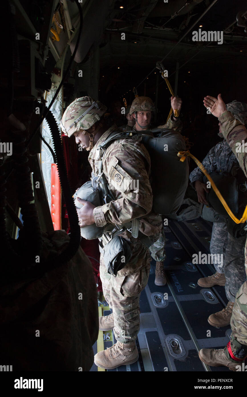 U.S. Army Command Sergeant Major Barnett of the 1st Brigade Combat Team ...