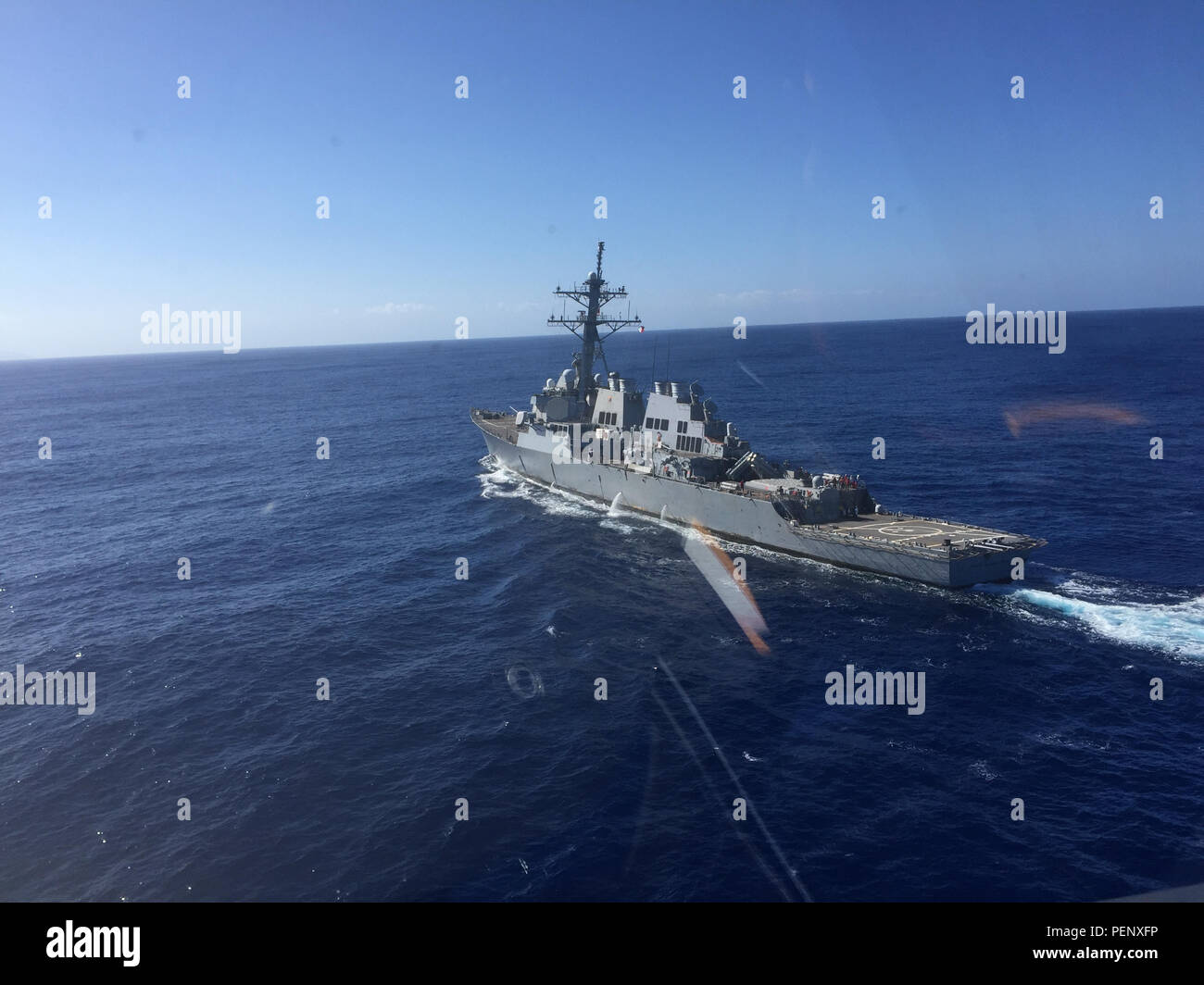 The crew of a Coast Guard MH-65 Dolphin helicopter (CG 6608) from Air ...