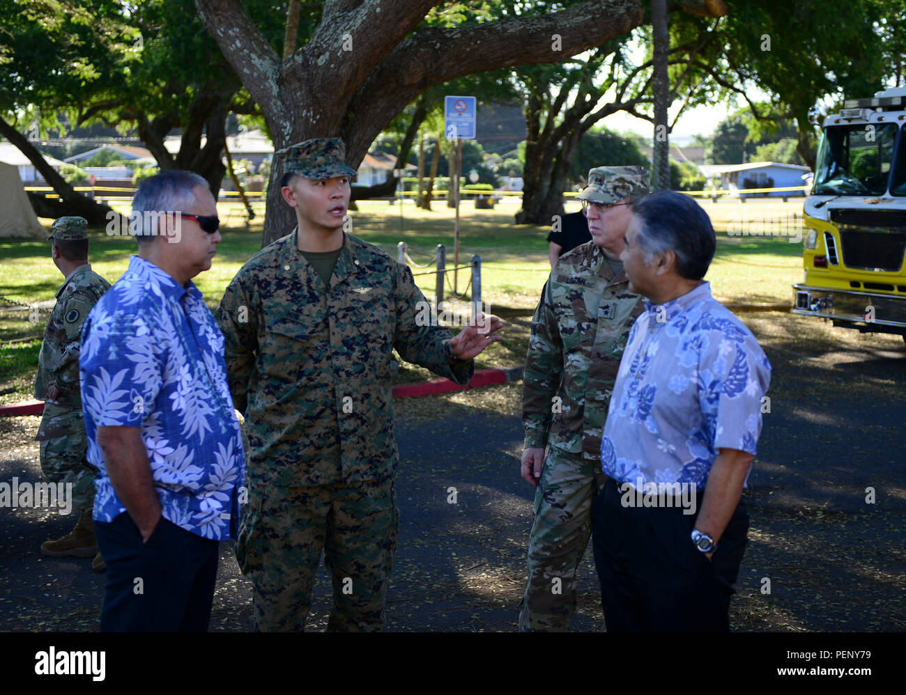 Marine Corps Base Kaneohe Bay Stock Photos & Marine Corps Base Kaneohe ...