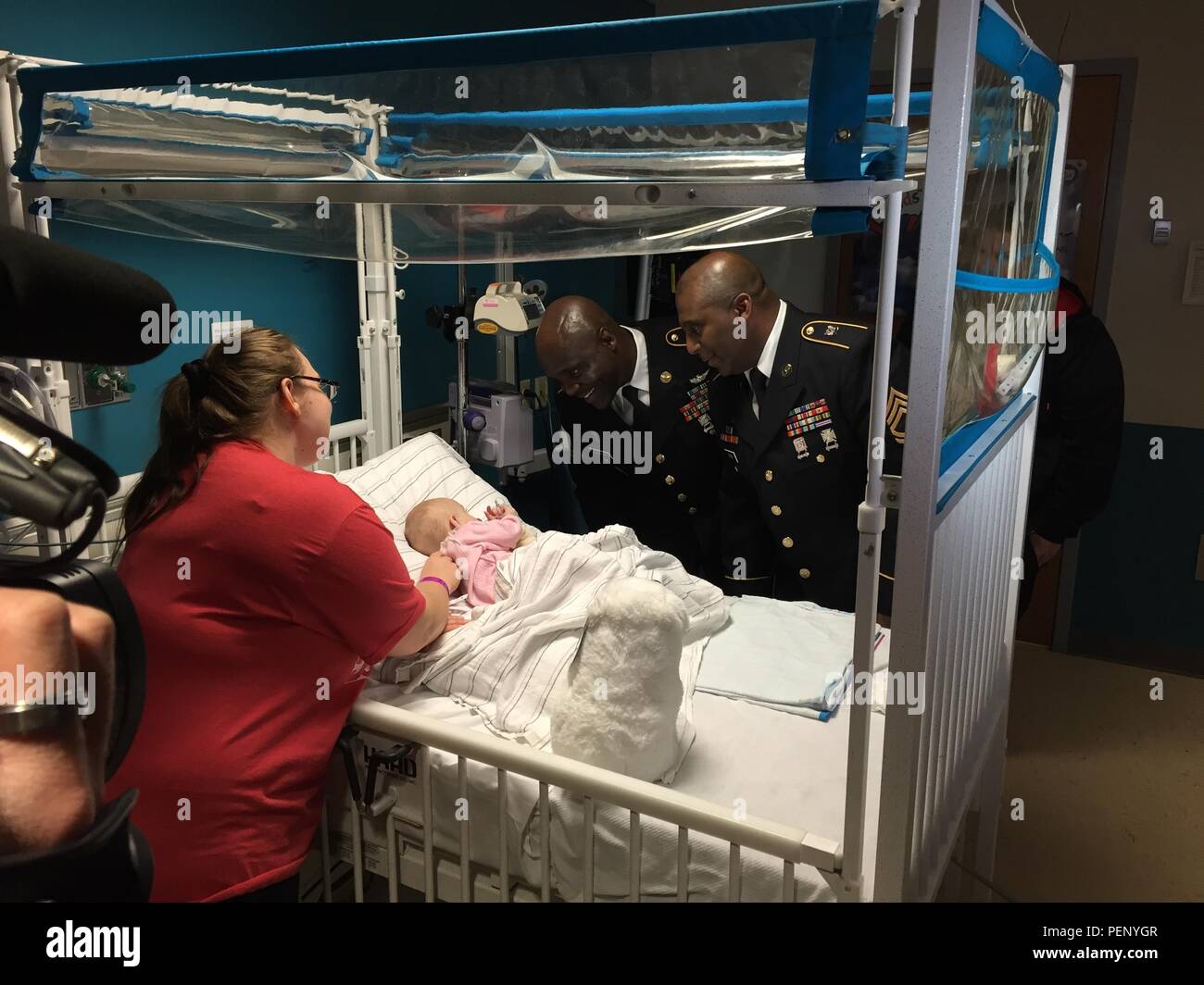 Master Sgt. Troy Roberson and Sgt. 1st Class Joseph Bush from the 11th ...