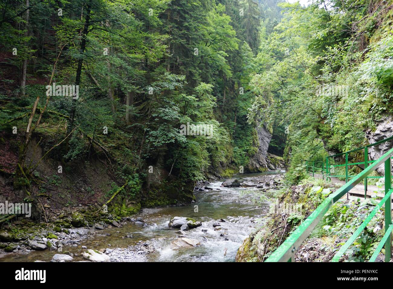 Day trip to the Breitachklamm in Oberstdorf Germany Stock Photo - Alamy