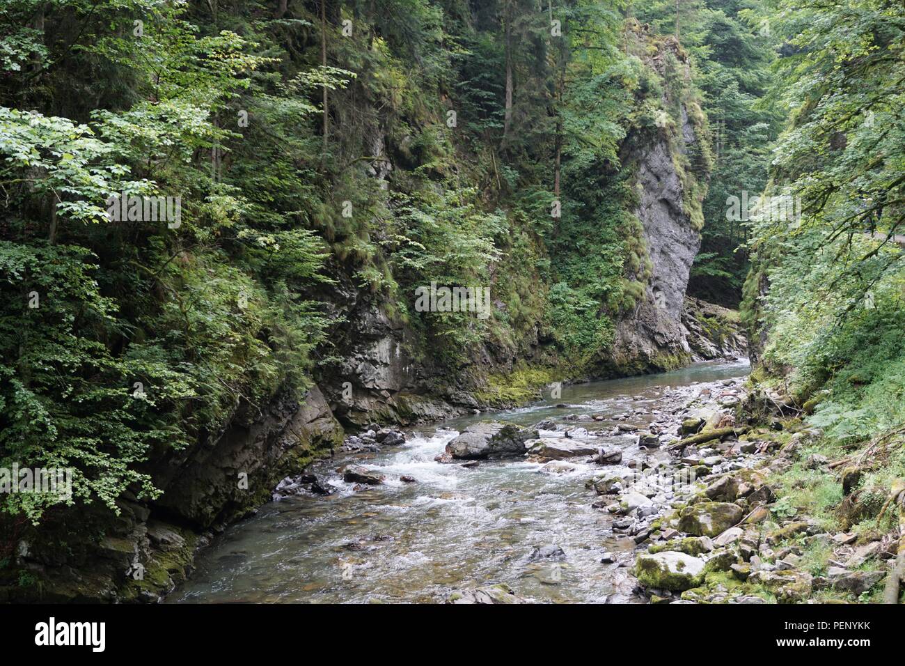 Day trip to the Breitachklamm in Oberstdorf Germany Stock Photo - Alamy