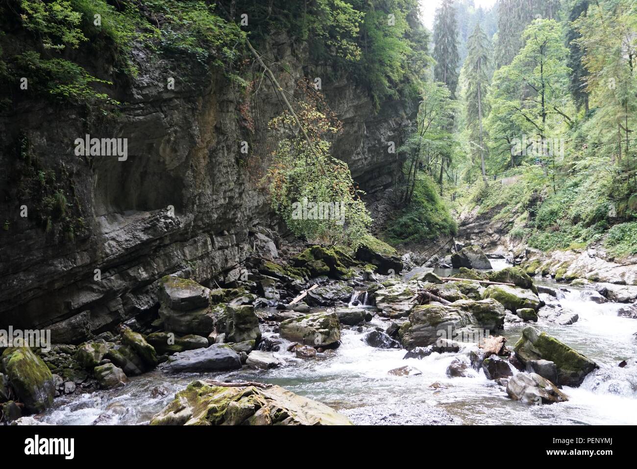 Day trip to the Breitachklamm in Oberstdorf Germany Stock Photo - Alamy