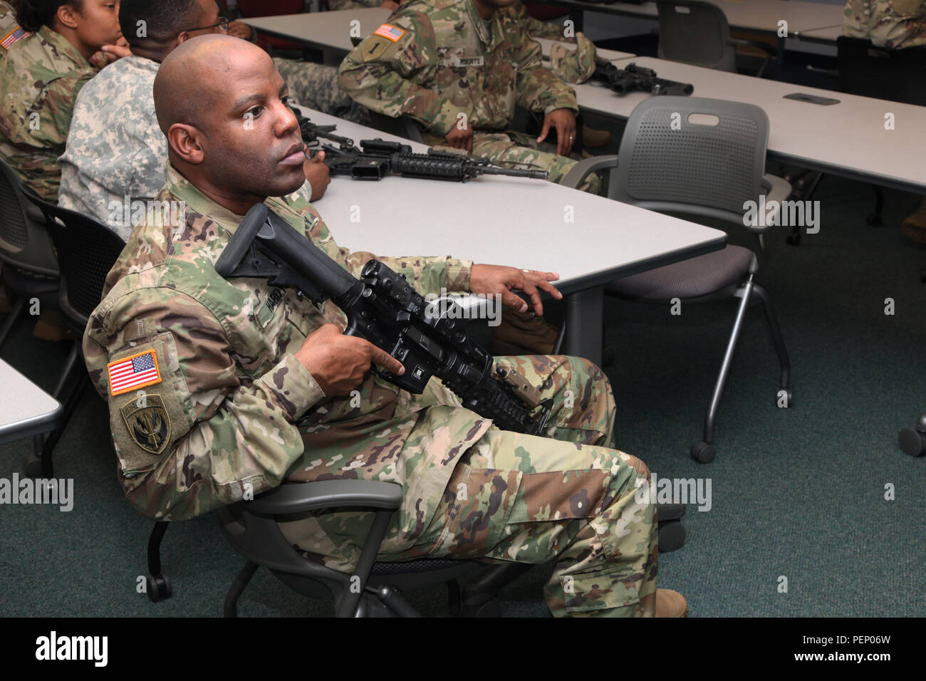 Preliminary marksmanship instruction hi-res stock photography and ...