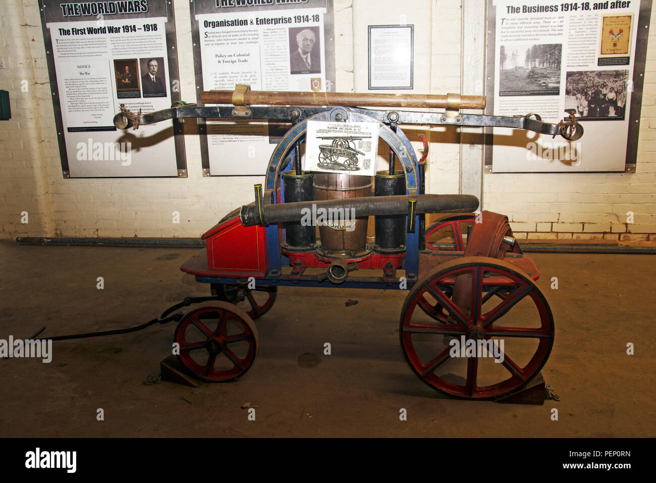 HERTFORDSHIRE; HEMEL HEMPSTEAD; FROGMORE PAPER MILL; VINTAGE PLATFORM ...