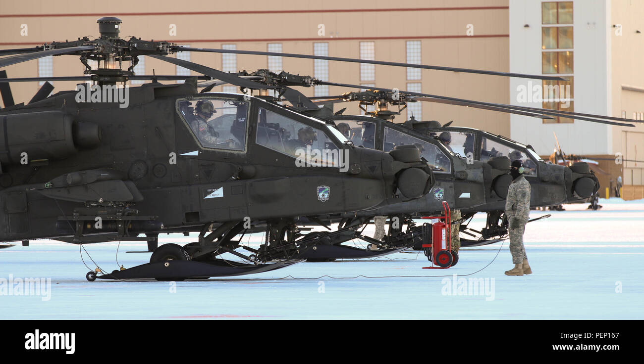 AH-64 Apache aviators from 1st Battalion, 25th Attack Reconnaissance ...