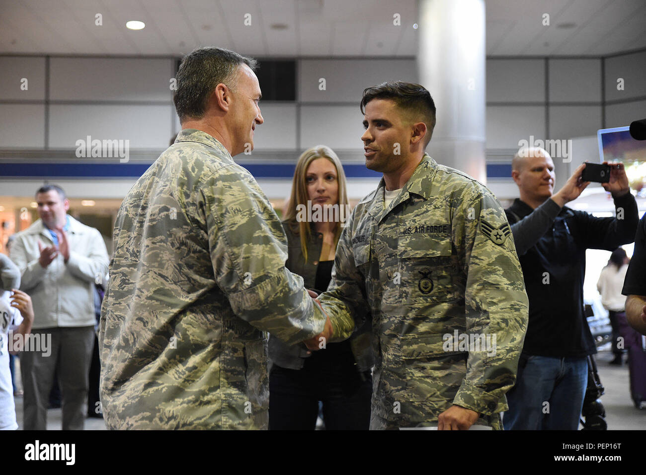 U.S. Air Force Senior Airman Christopher Gonzales, 144th Security ...
