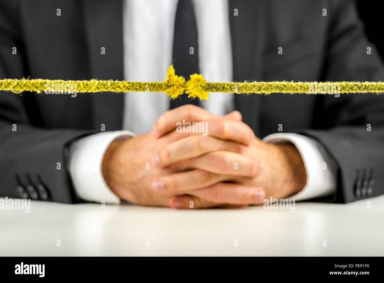 Torn rope hi-res stock photography and images - Alamy