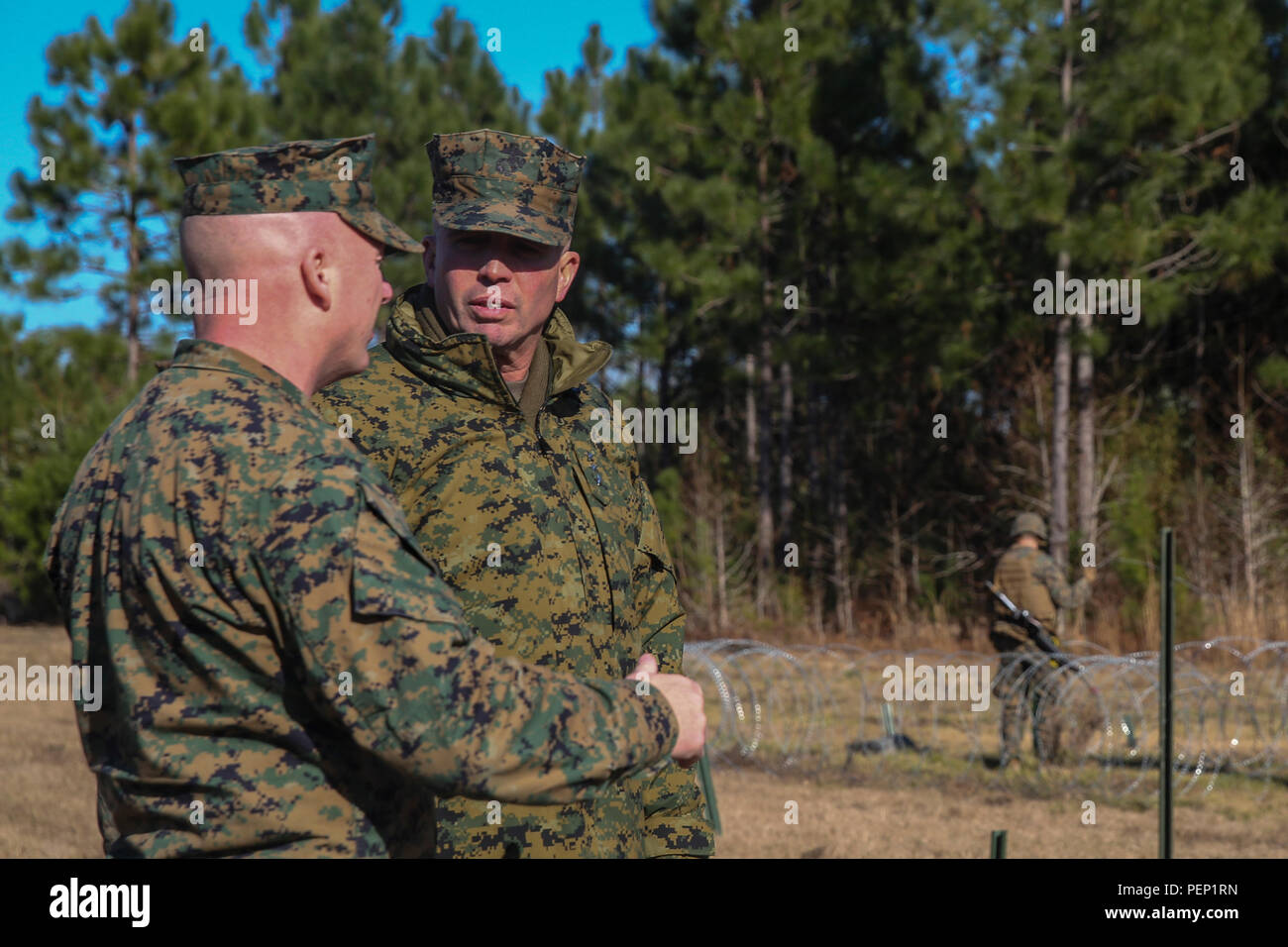Lt. Gen. John Wissler, the Commanding General of Marine Corps Forces ...