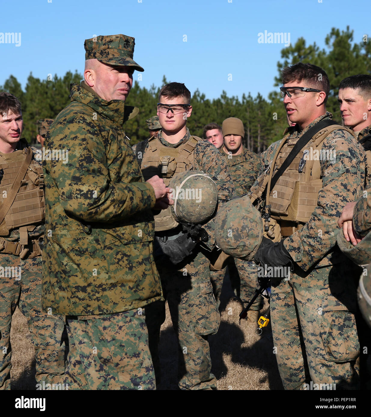 Lt. Gen. John Wissler, the Commanding General of Marine Corps Forces ...