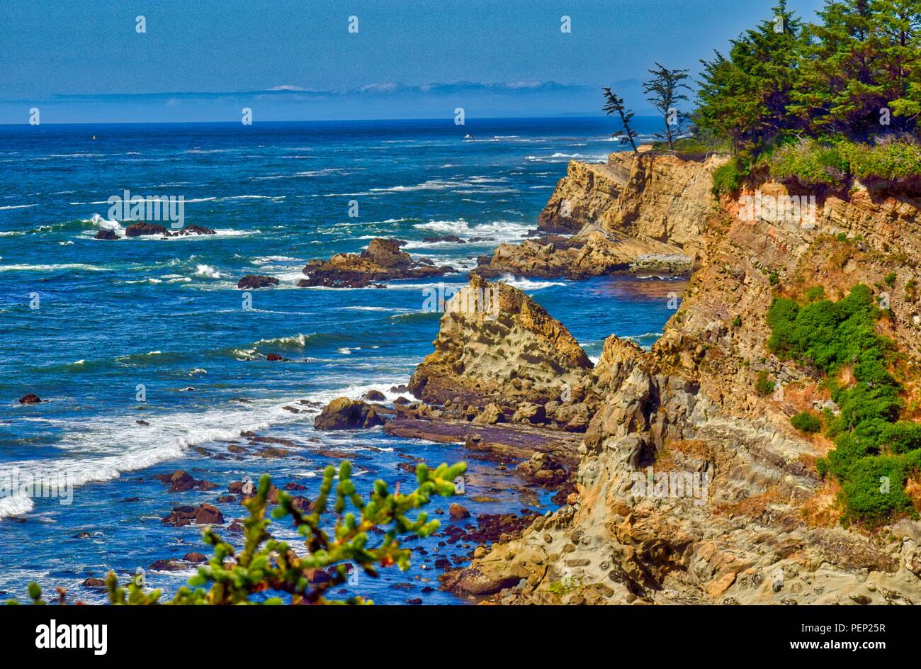 Central Oregon Coastal Landscapes Stock Photo - Alamy