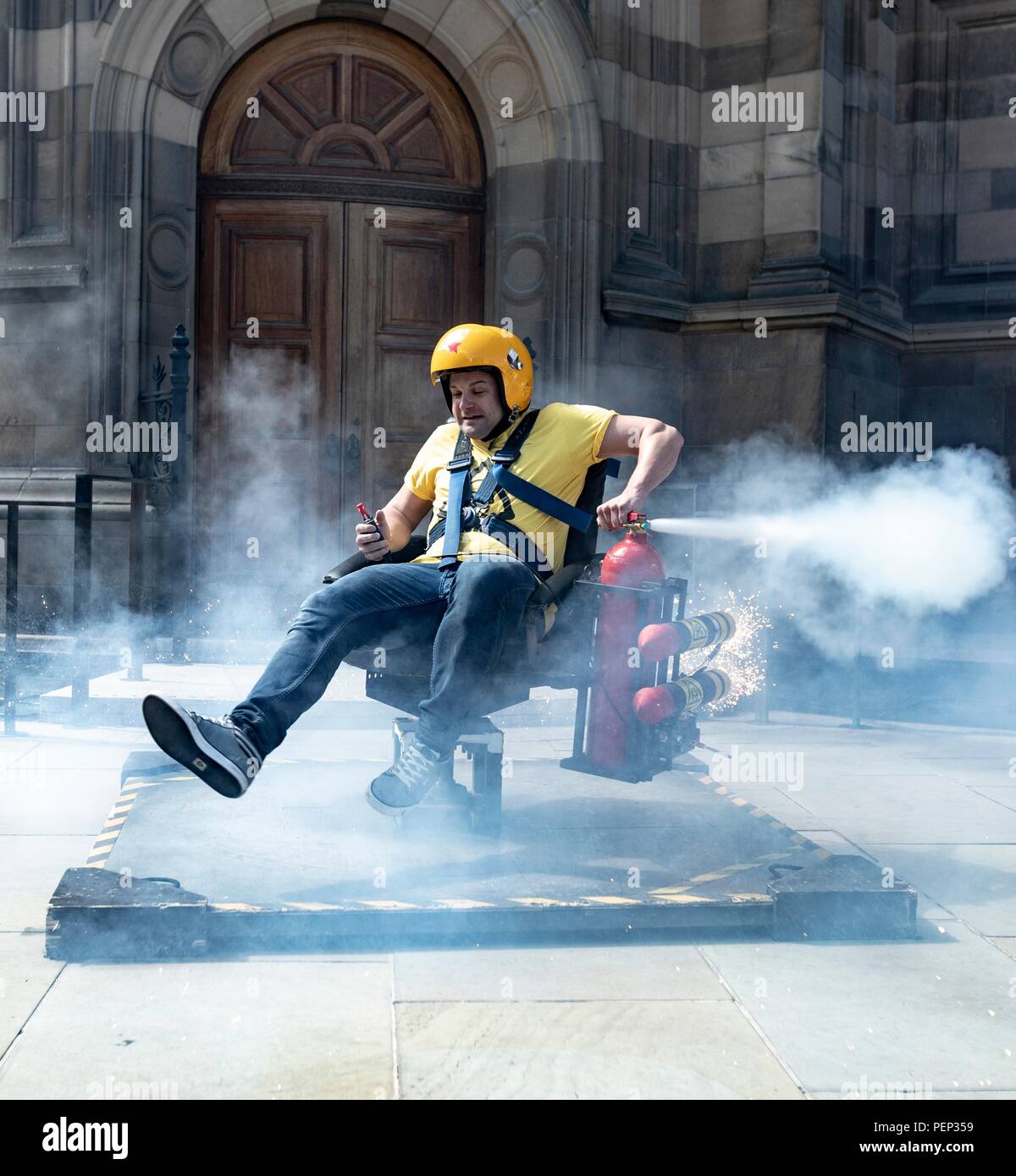 Spinning on chair hi-res stock photography and images - Alamy