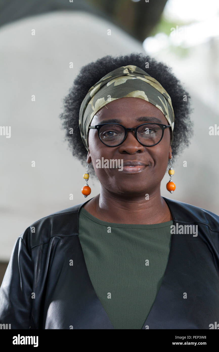 Edinburgh, UK. 16th August, 2018. Jennifer Nansubuga Makumbi is a ...
