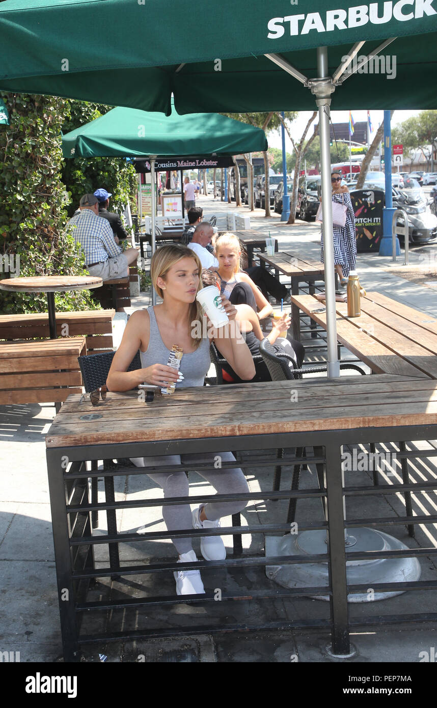 West Hollywood, USA. 16th Aug 2018. Actress AnnaLynne McCord leaving a ...