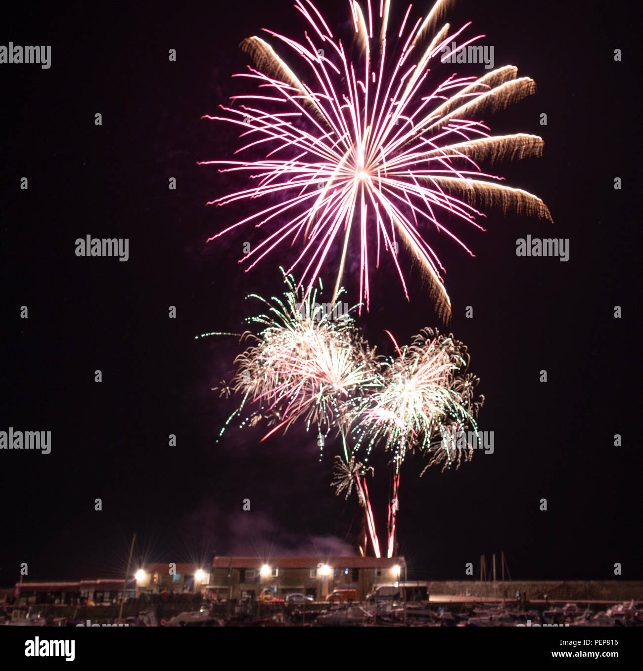 School firework display hi-res stock photography and images - Alamy