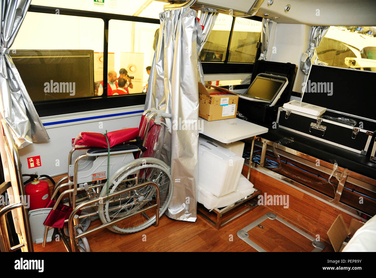 Mobile clinic bus hi-res stock photography and images - Alamy