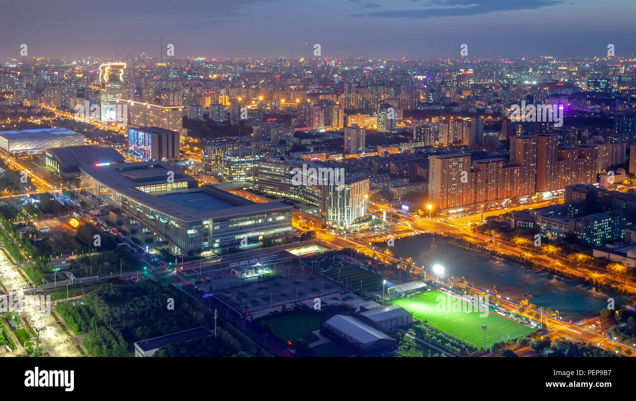 Birds eye view of beijing hi-res stock photography and images - Alamy