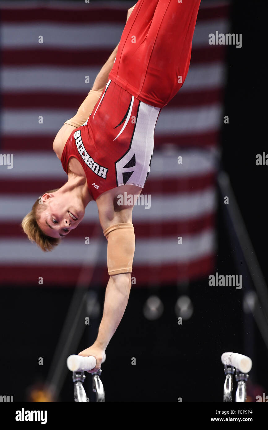 Boston, Massachussetts, USA. 16th Aug, 2018. ANTHONY STEPHEN from the ...