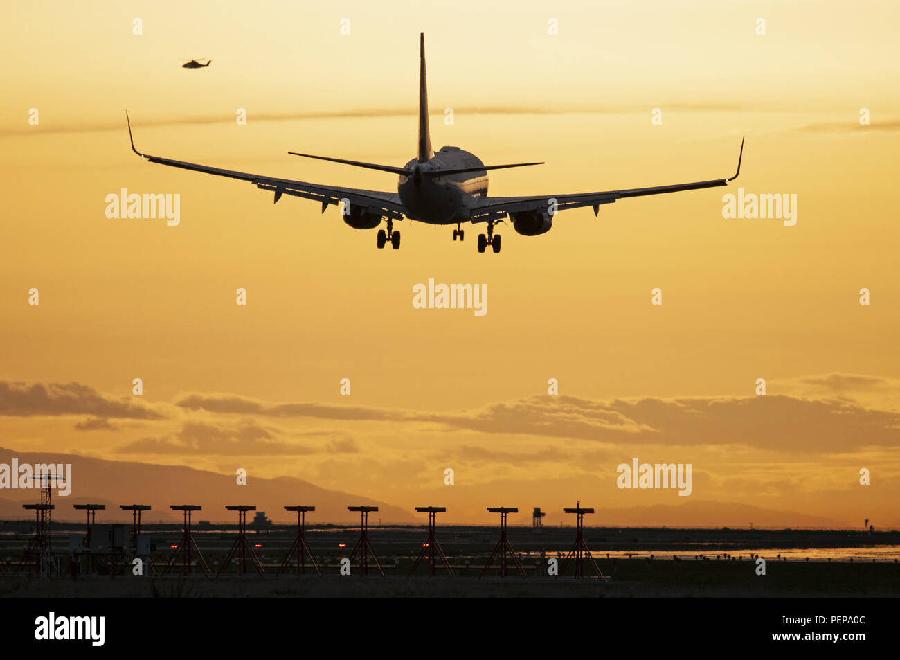 Richmond, British Columbia, Canada. 14th Apr, 2014. A twin-engine ...