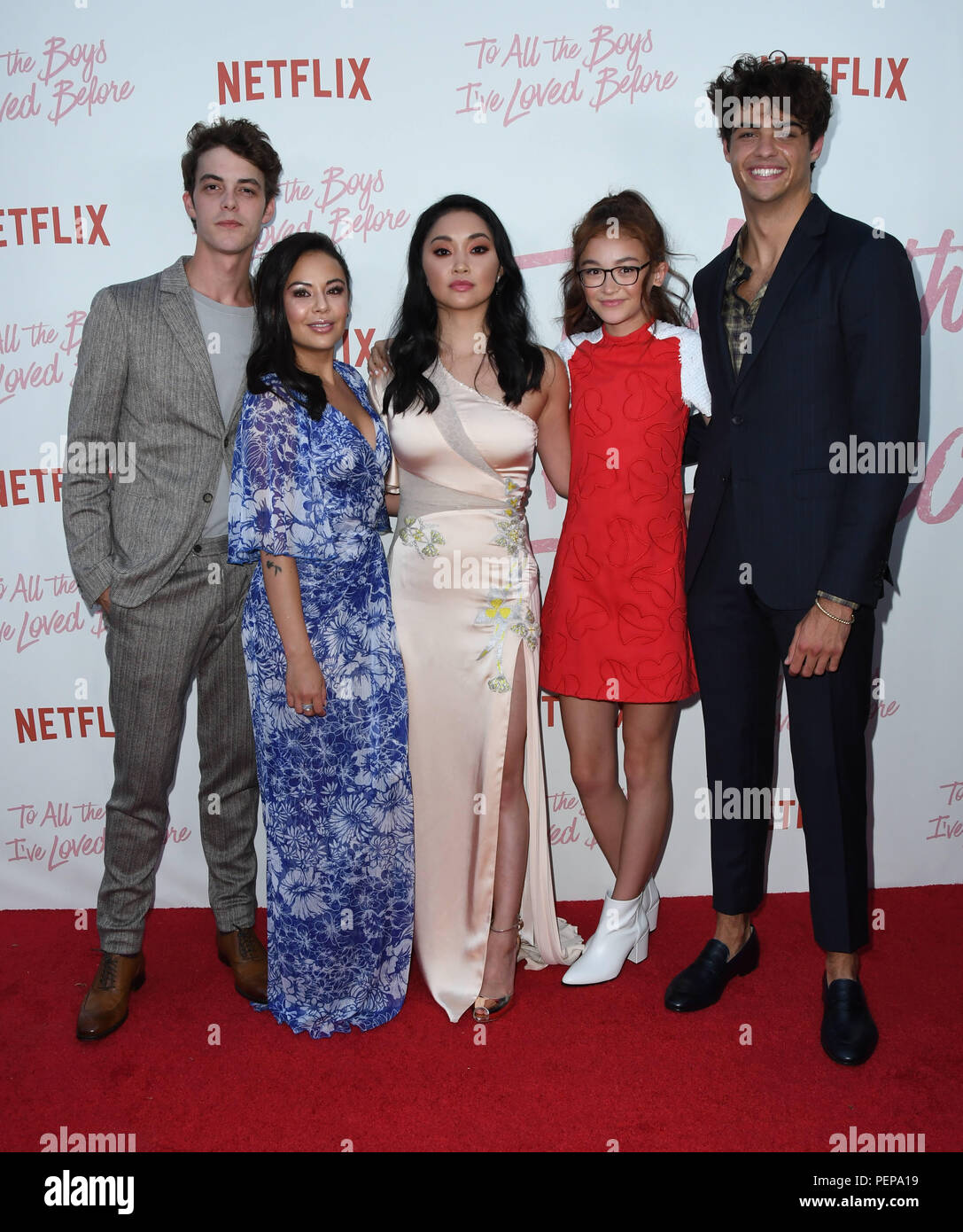 Noah centineo and lana condor hi-res stock photography and images - Alamy